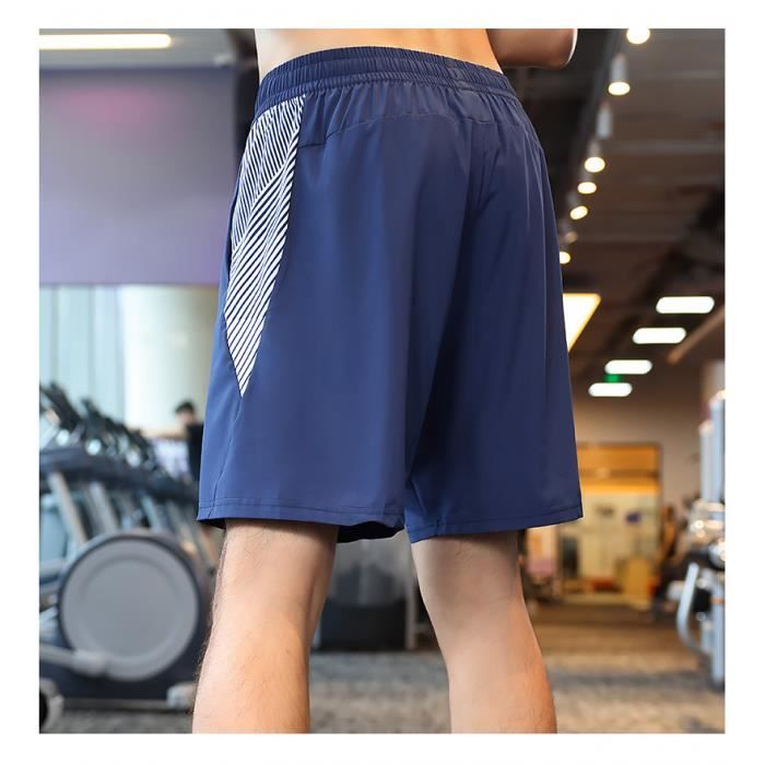 Short Homme Mode Stretch Sport Running Taille Elastiquée Séchage Rapide ...