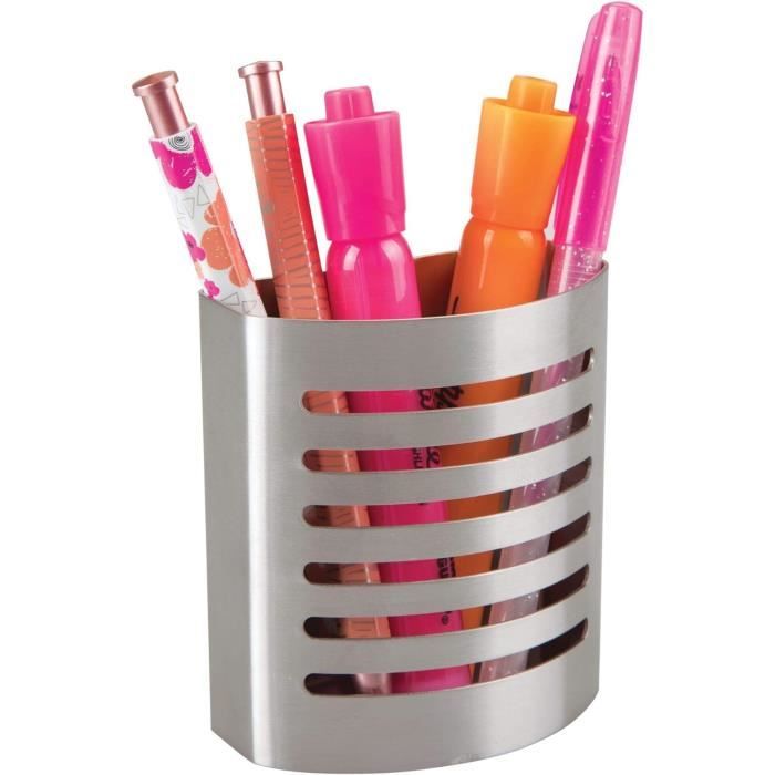 Idesign Porte Stylo, Pot À Crayon Magnétique En Acier, Pot Aimanté Pour ...