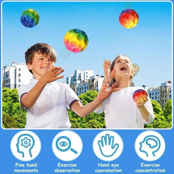 4 Pièces Astro Jump Ball, Space Jump Ball Balle Rebondissante High ...