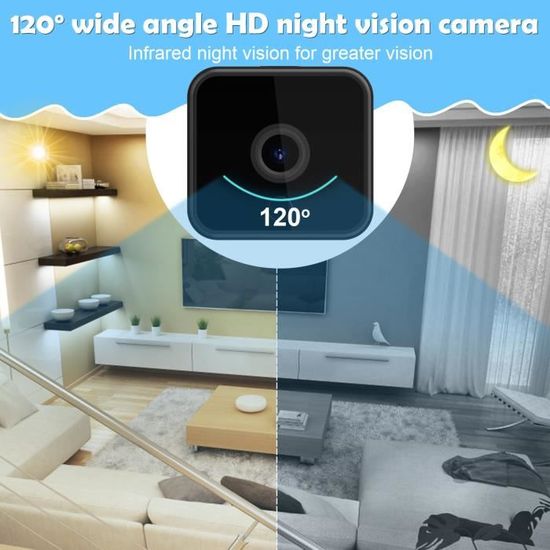 Caméra Surveillance Wifi Caméra Wifi Mini Avec App Caméra De Sécurité ...