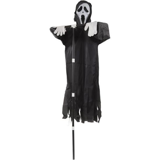 Épouvantail Scream, Poteau Amovible Pour Halloween, Fantôme Effrayant ...