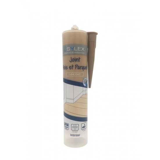 Mastic joint de finition bois et parquet - SYLEX - Chêne foncé ...