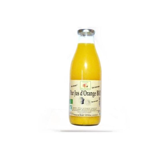 Pur Jus d'Orange BIO - 1 L - Cdiscount Au quotidien