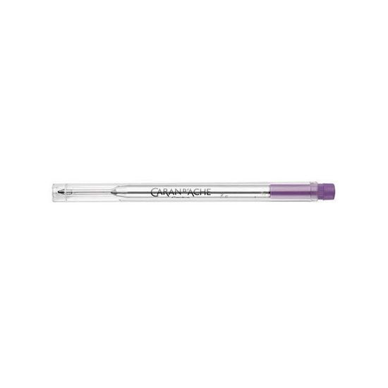 Recharge - Cartouche - Stylo à bille - GOLIATH - Caran d'Ache - Violet ...