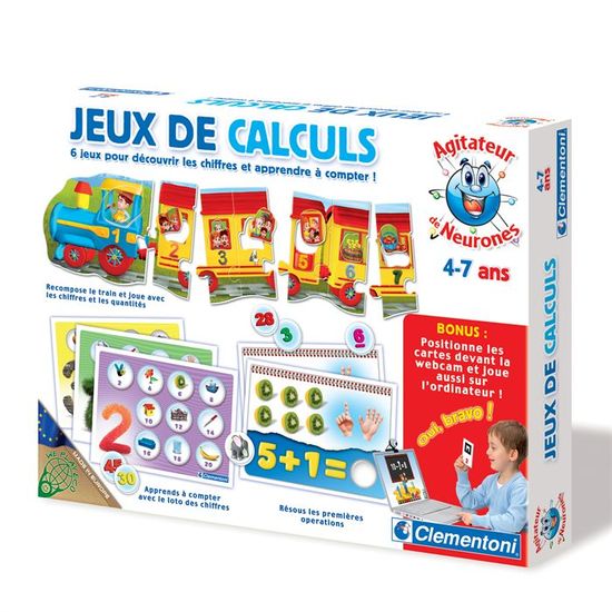 CLEMENTONI Jeux De Calculs - Cdiscount Jeux - Jouets