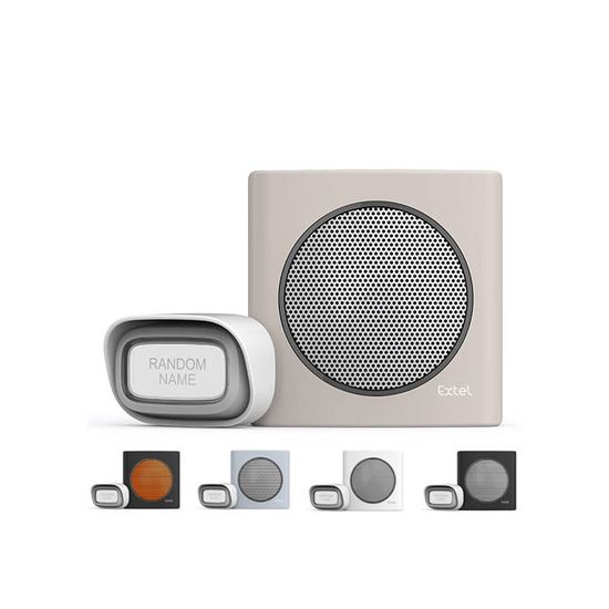 Carillon sans fil avec portée de 200m et 6 sonneries au choix - Extel ...