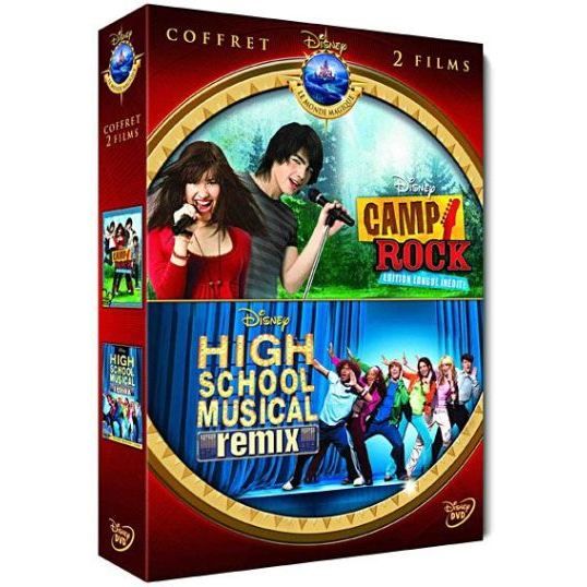 DISNEY - Camp Rock - DVD High school musical remix - Cdiscount DVD