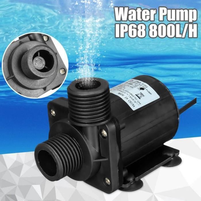 POMPE - GROUPE FILTRANT - BLOC DE FILTRATION Pompe à eau DC 12V ...
