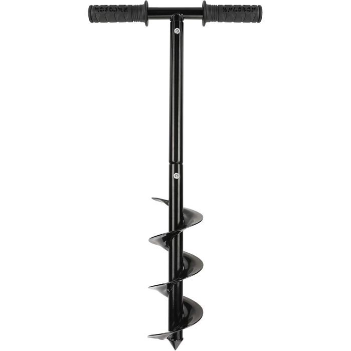 Ensemble de tarière de jardin, tarière de terre avec poignée ...