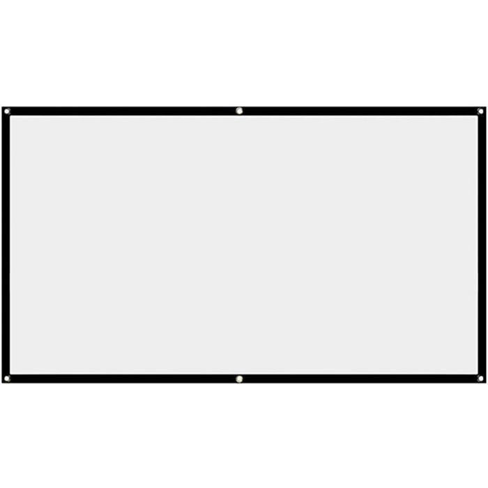 Écran de projection pliable 152-381 cm-KAL-16:9,blanc,portable,sans ...