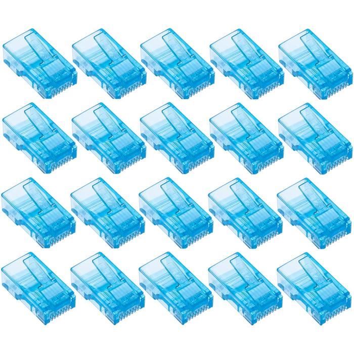 RJ45 Connecteur par | Blindé Coupleur Modulateur Ethernet Prise Embouts ...