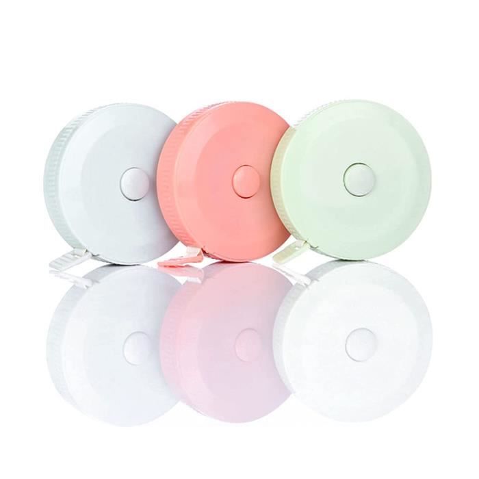 LIWI-3 Pièces Metre Ruban Couture Double Face, 1.5 m 60 Pouce Mesure ...