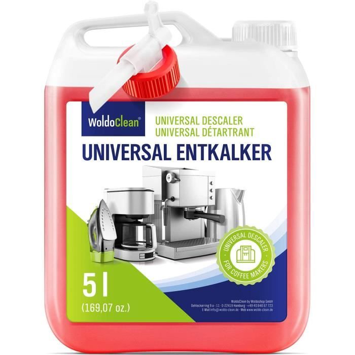 Détartrant Liquide Anticalcaire pour machine à café - 5 Litres Pour ...
