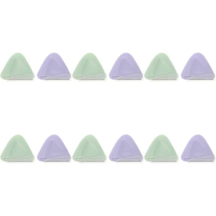 12 Pièces Visage Femme Maquillage Acier Extérieur Tondeuses Rasoir ...