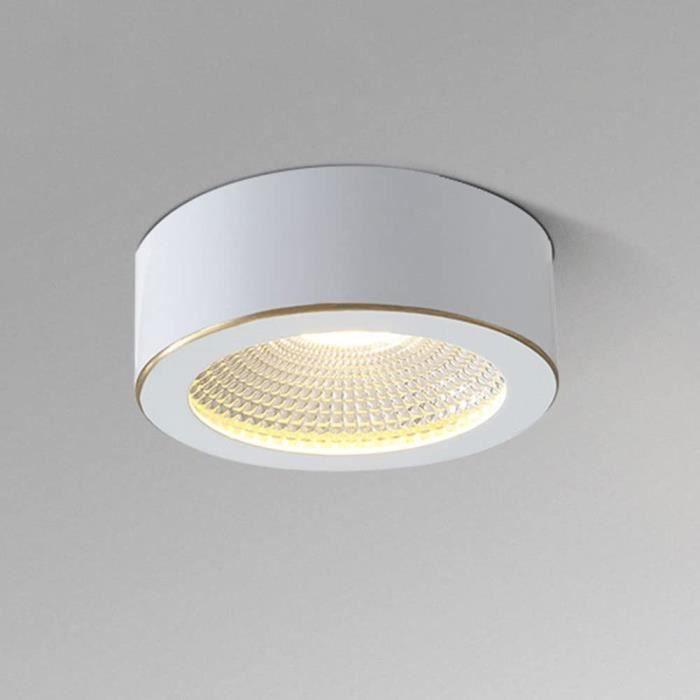 Moderne 3.9In Plafonnier Downlight De Luxe En Laiton Cob Plafonnier Led ...