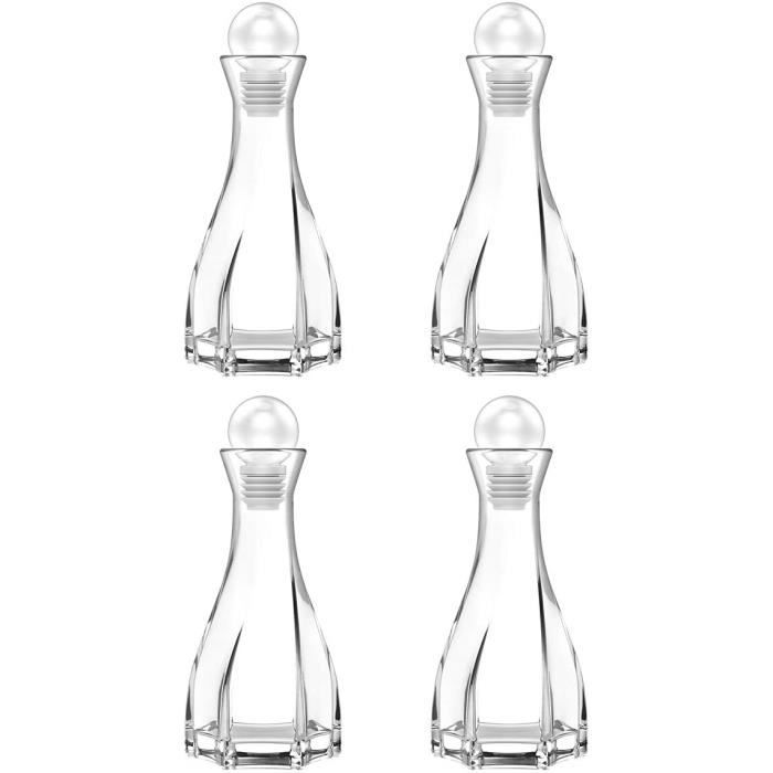 Lewon Diffuseur en Verre [Lot de 4], Diffuseur d'Aromathérapie Conique ...