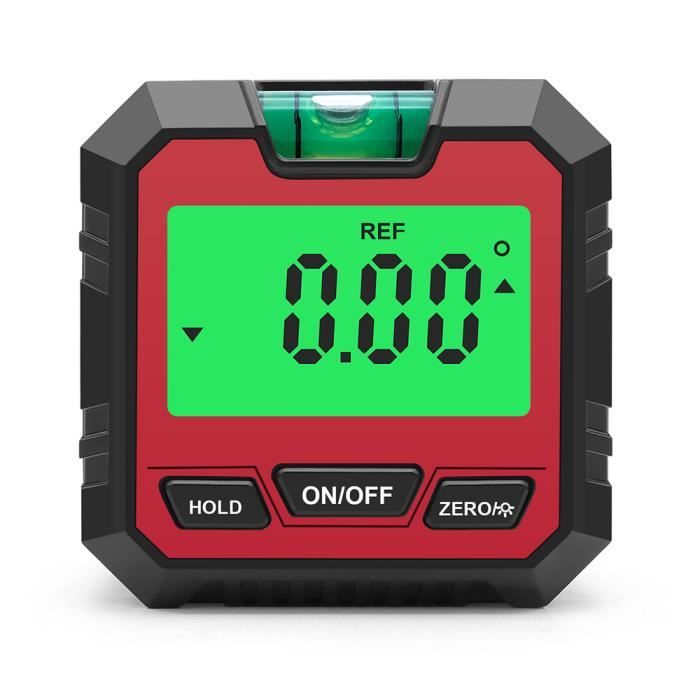 Bulle rouge - 360° Digital Level Angle Finder Gauge Measure Digital ...