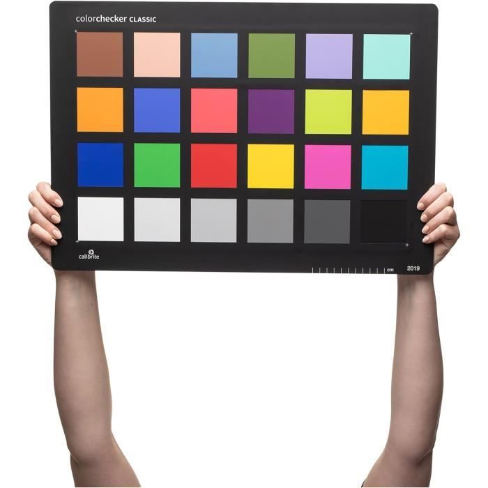 Charte photographique - CALIBRITE - ColorChecker Classic XL - 24 ...