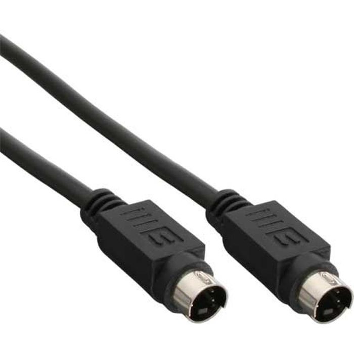 INLINE - Câble S-VHS 4 broches mini DIN mâle/mâle - Achat / Vente câble ...