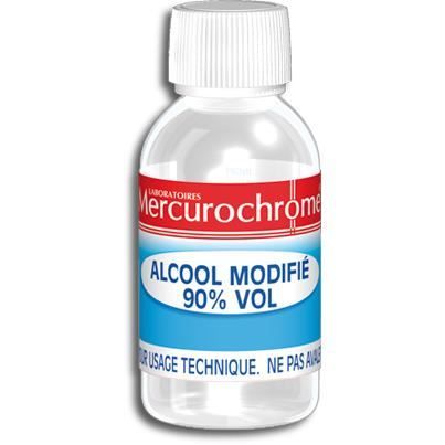 MERCUROCHROME Alcool Modifié 90° - 100 ml - Cdiscount Santé - Mieux vivre