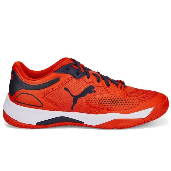 Basket - Puma - Solarcourt rct - Homme - Rouge Rouge - Cdiscount Chaussures