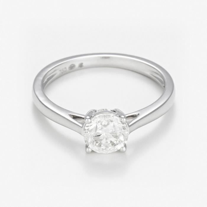 Bague "Solitaire Impérial Or et Diamants Or - Achat / Vente bague ...