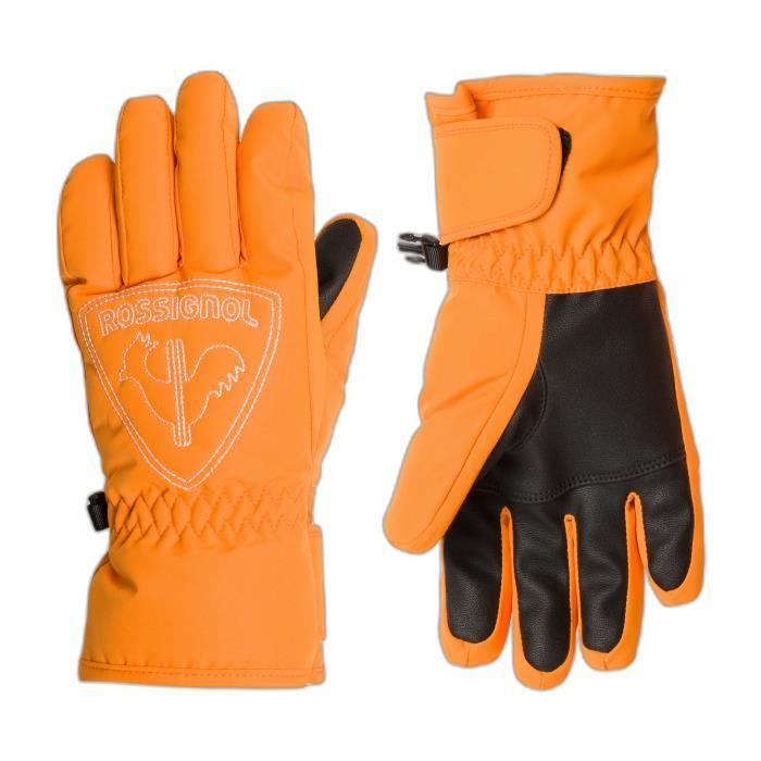 Gants de ski enfant Rossignol Rooster - mango - 6 ans - Cdiscount Sport