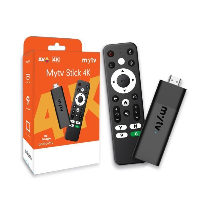 Clé TV multimédia - PRUMYA - H313 Android 10 - 4K à 60 ips - Wi-Fi ...