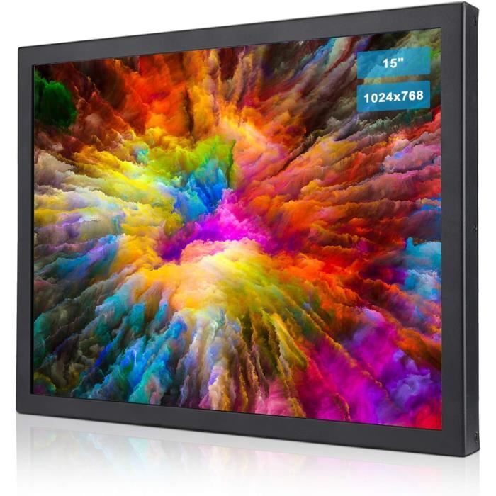 Moniteur Industriel Hd Full Metal 15 Pouces, 1024X768 4: 3.2 Écran ...