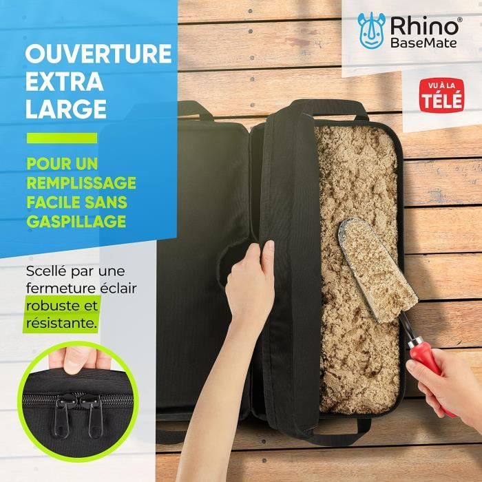 Sac de Poids de Base pour Parasol, 45,7 cm ~ Sac de Sable pour Parasol ...