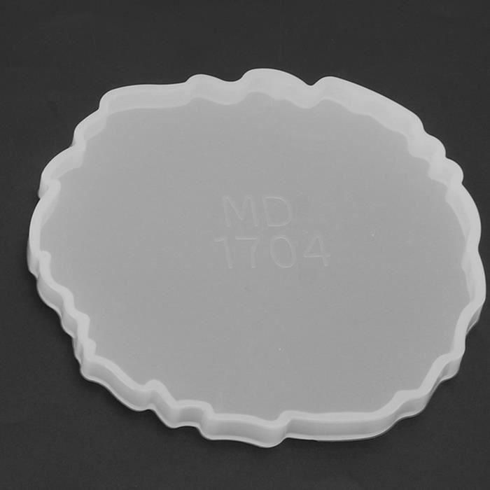 Fafeicy moules en résine époxy 4 pièces moule en silicone Unique forme ...