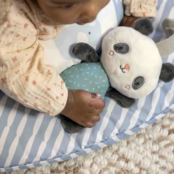 INGENUITY Tapis d'éveil bébé pliable Cosy Spot Elephant,coussin ...