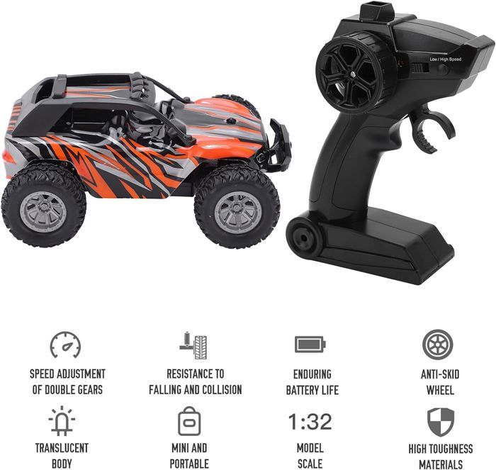 Voiture Télécommandée, 1/32 Rc Cars Stunt Car Toy 2.4Ghz Rc Drift Race ...