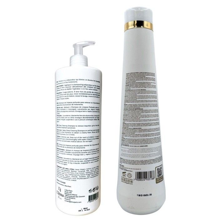 Kit Lissage protéine Nanoplex Arginina Solar Vitta Gold + shampooing La ...