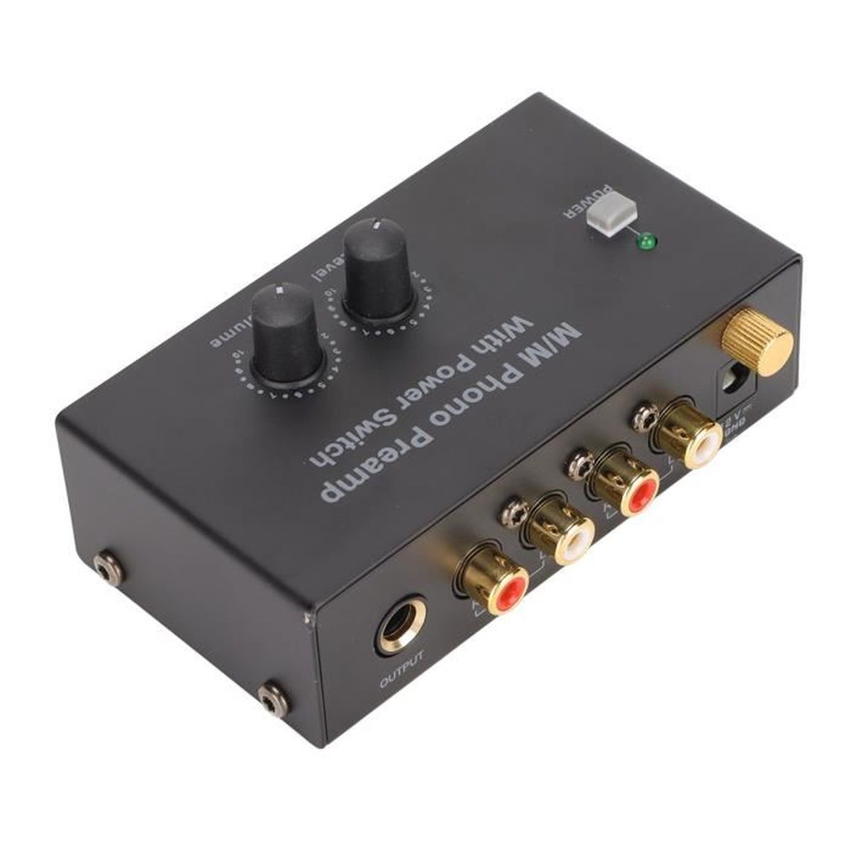 Mini préampli phono PP500P Préampli Phono Préamplificateur de Tourne ...