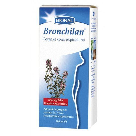 Sirop Bronchilan 200 ml - Bional - Cdiscount Santé - Mieux vivre