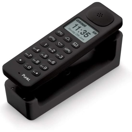 Téléphone Fixe Sans Fil Design,Dect,Analogique,Avec Répondeur Intégré ...