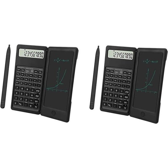 2X Calculatrice Scientifique Calculatrice D'Ingénierie À Écran Lcd À 10 ...