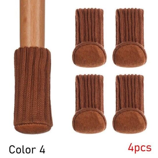PIED DE MEUBLE,Color 4--Housse de protection de pied de Table ou de ...