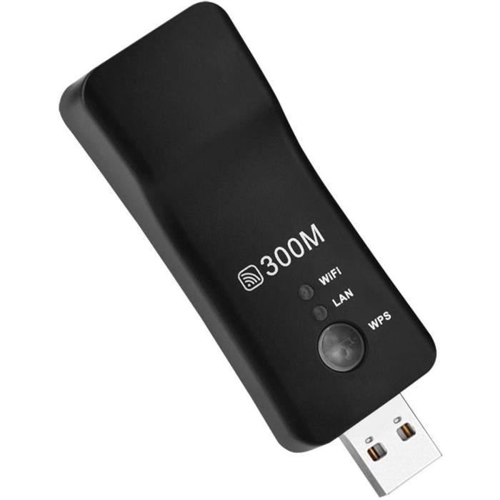 Répéteur usb sans fil portable, mini amplificateur de signal répéteur sans fil usb 2,4 ghz 300m ...