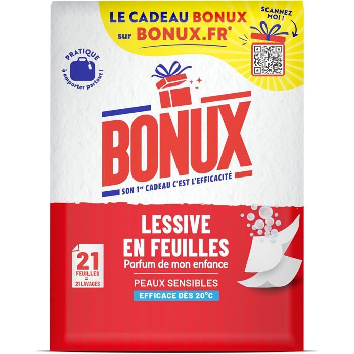 Lessive en Feuilles Parfum de mon enfance Format pratique & léger ...