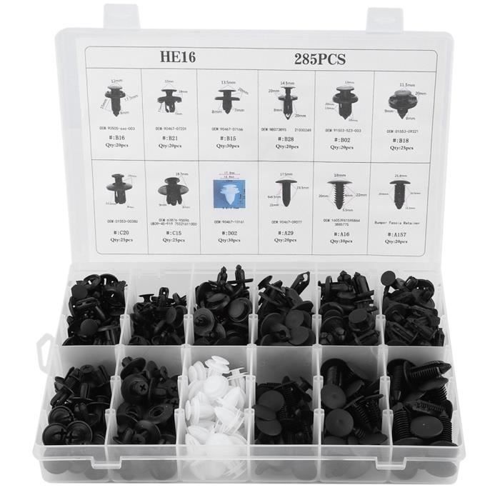 Ashata clips de carte de porte Attache de pare-chocs, installation ...