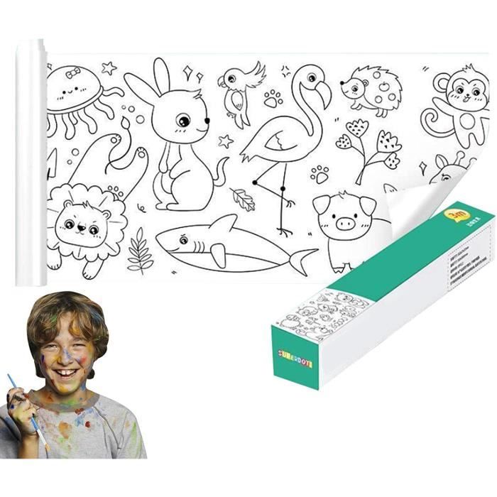 Papier À Dessin Pour Enfants Rouleau De Papier À Dessin Grand Rouleau ...