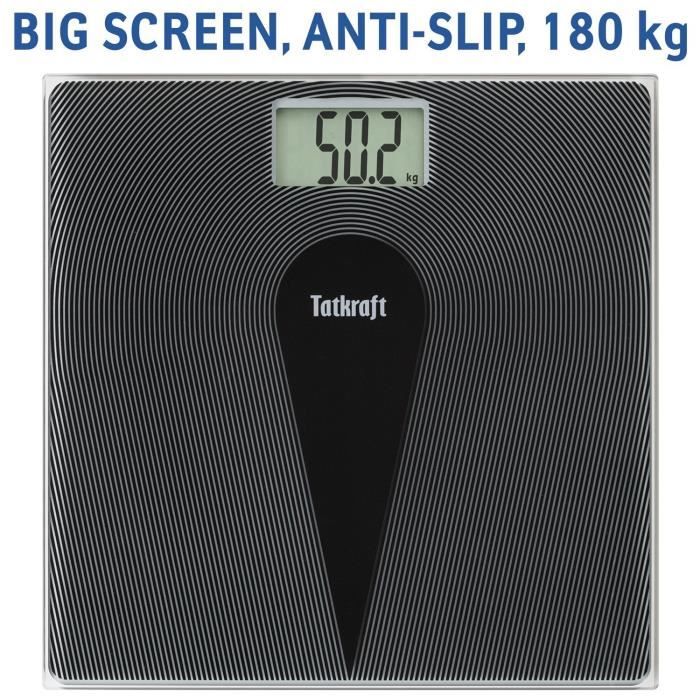 Tatkraft Happy Pèse Personne Bebe Numérique 180Kg avec Mode Enfant ...