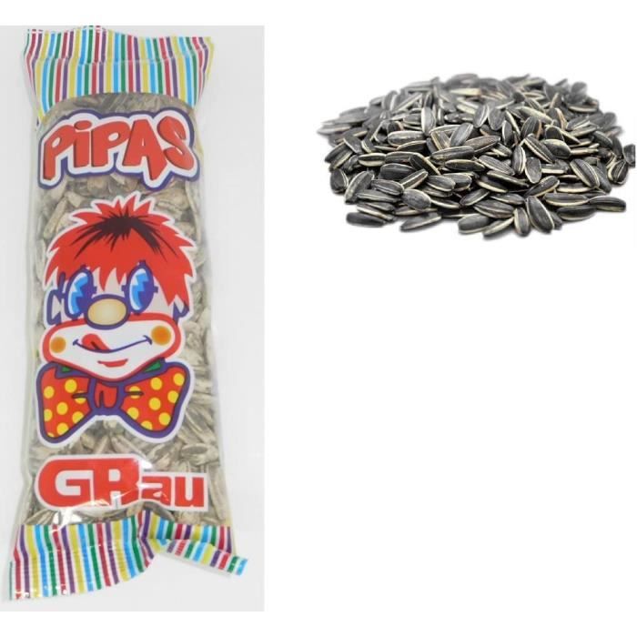 Lot de 5 Sachet de 100g Pipas Graines graine de Tournesol Grillée ...