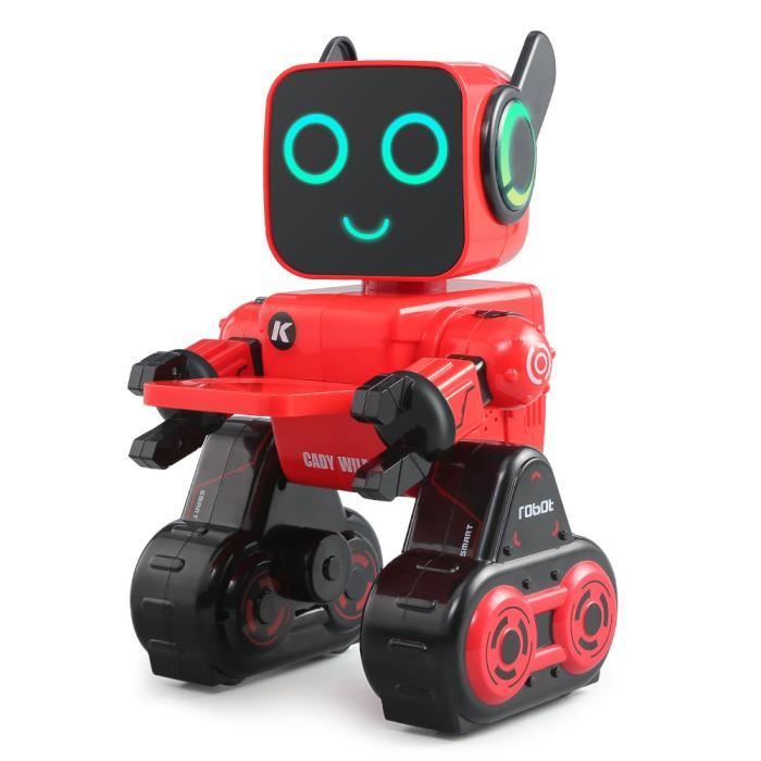 R4-Rouge-Anglais - Robot cascadeur intelligent pour animaux domestiques ...