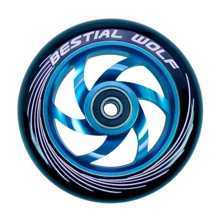 Trottinette - BESTIAL WOLF - Kit 2 TWISTER-110 Roue 110 mm bleu ...