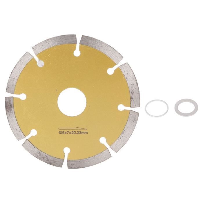 Cikonielf Lame de scie à dents segmentées Meule diamantée segmentée ...