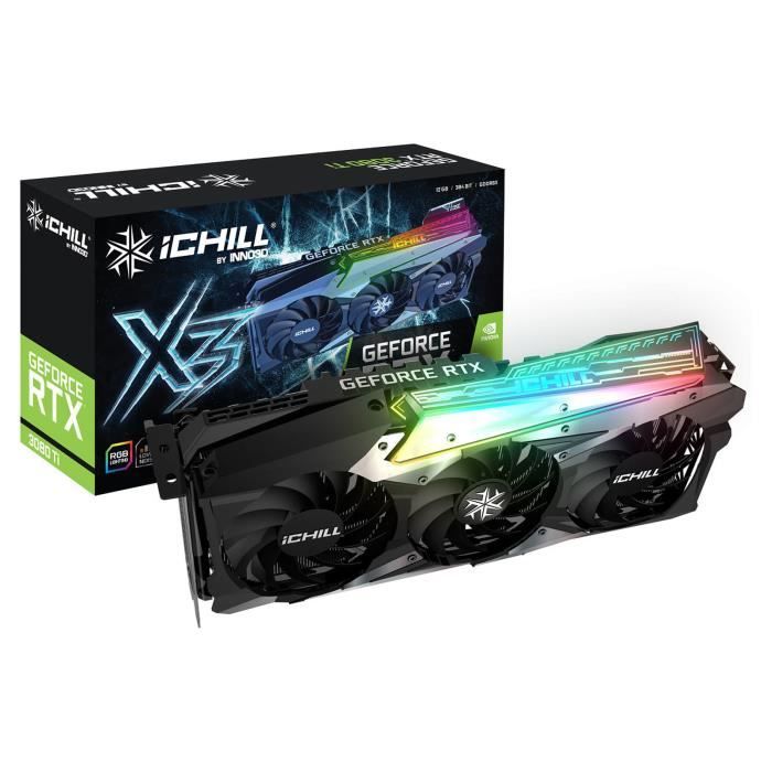 INNO3D GeForce RTX 3080 Ti iCHILL X3 - 12 Go GDDR6X - HDMI/Tri ...