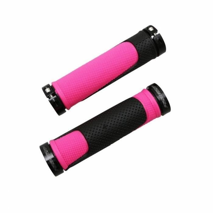 Poignee vtt progrip 997 double densite open end avec lock on noir ...